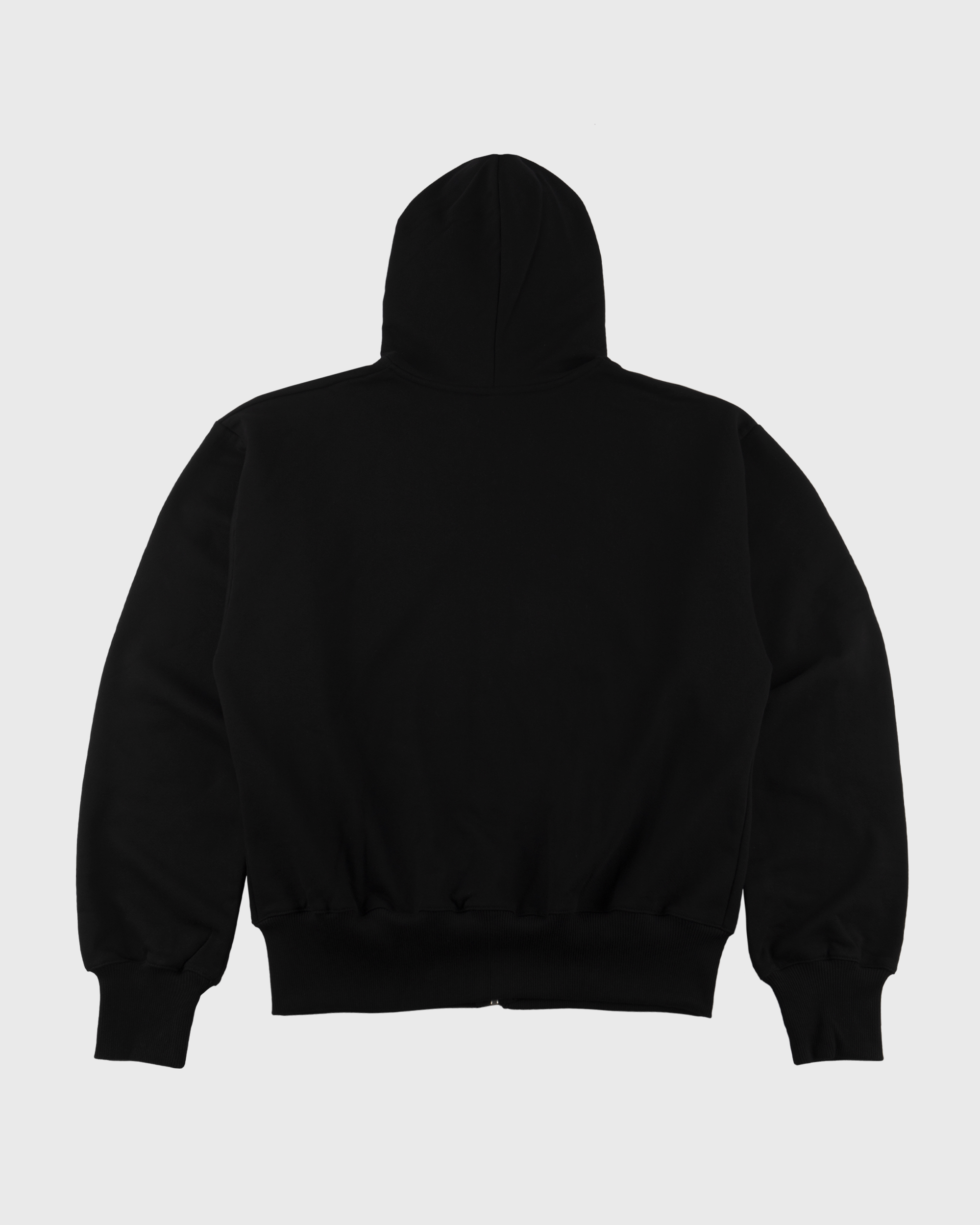 ZIP HOODIE "SIMPLE" BLACK - OG