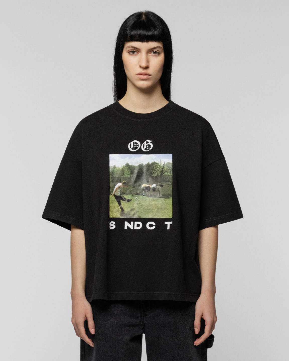 SNDCT х OG "Rakukha" Oversized T-shirt Black - OG